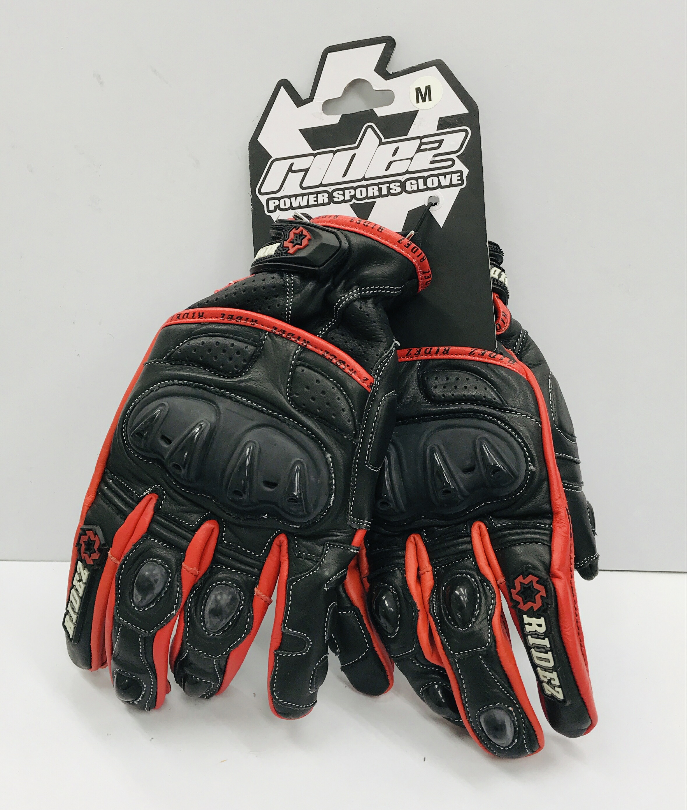 【楽天市場】【在庫処分】RIDEZ ライズ OCTANE GLOVES RED Mサイズ グローブ レッド バイク用品：リライフストア楽天市場店