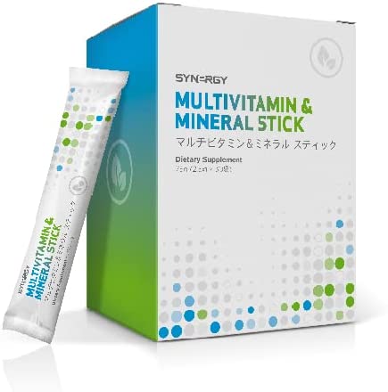 【楽天市場】SYNERGY MULTIVITAMIN&MINERAL STICK シナジー マルチビタミン & ミネラル スティック 2.5g ...