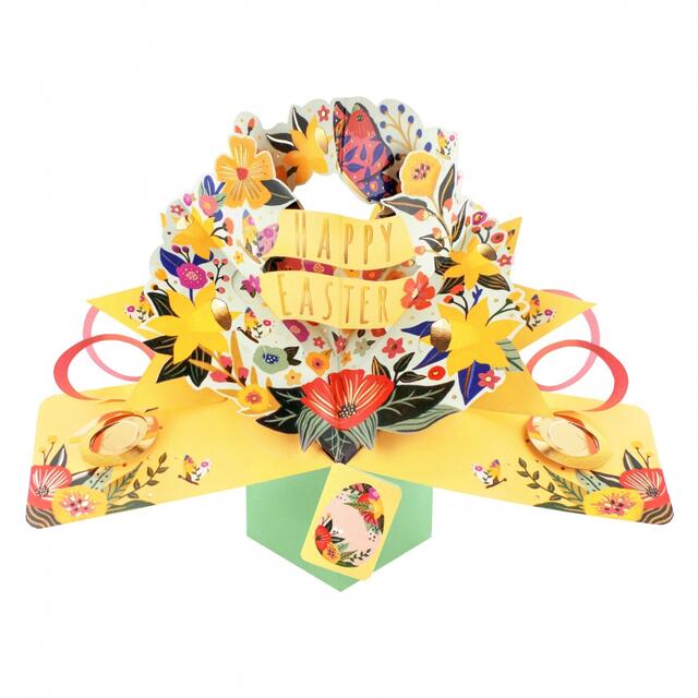 【楽天市場】ポップアップカード フローラル リース【Second Nature】#EPOP009：Renaissance Gift