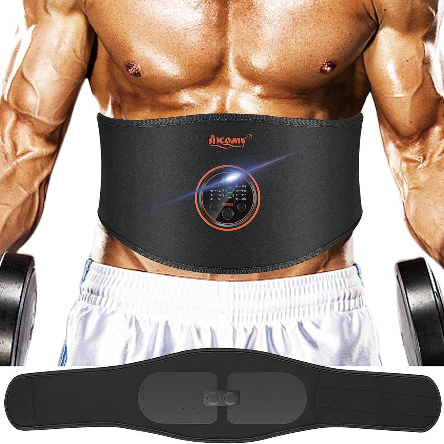 【楽天市場】Aicomy ems 腹筋ベルト【ジェルシート不要 実用新案登録】 筋トレ器具 EMSトレーニング 洗える USB充電式 延長ベルト付き 男女兼用 Aicomy 純正品 [並行輸入 ...