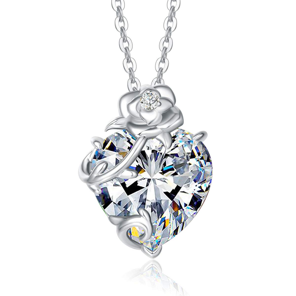 楽天市場】[AGVANA]誕生石ネックレスレディース12ヵ月しずくモチーフ