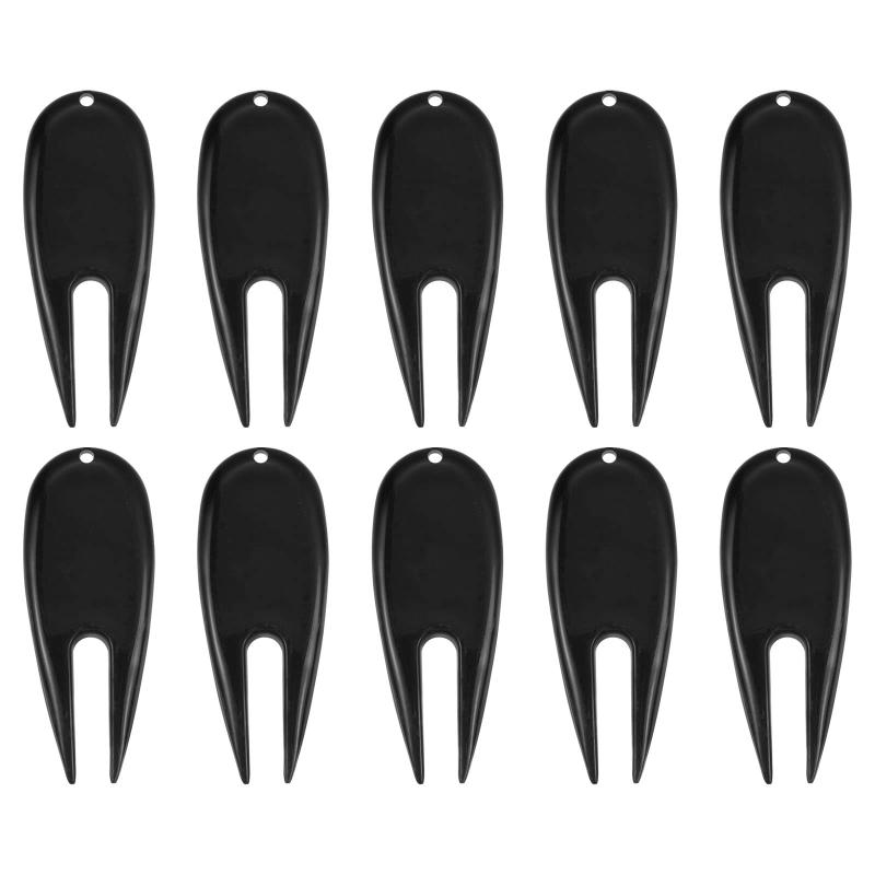 【楽天市場】PATIKIL ゴルフディボットツール 10パック入り プラスチック ゴルフ修理ツール ボールマーカー ゴルファー用 ブラック ...