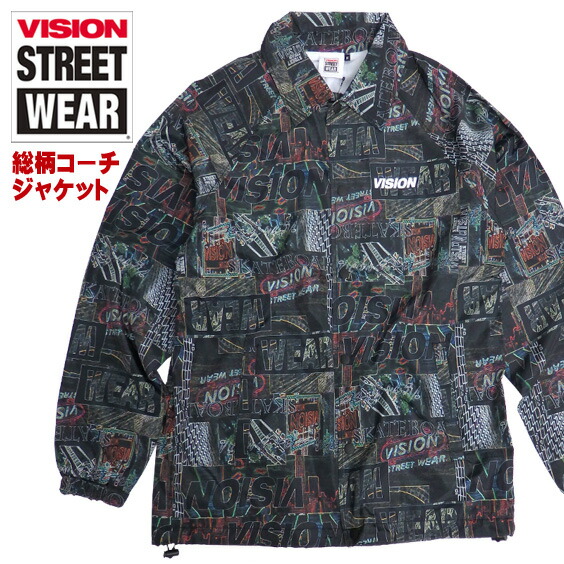 renovatio: VISION coach jacket photo whole pattern jacket big ...