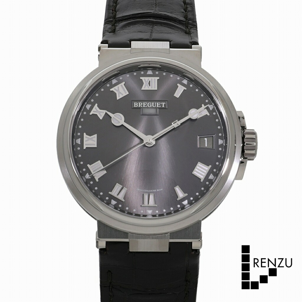 【楽天市場】[新品]ブレゲ マリーン 5517 5517TI/G2/9ZU グレー メンズ 送料無料 腕時計 【PD】【ローン48回無金利 ...