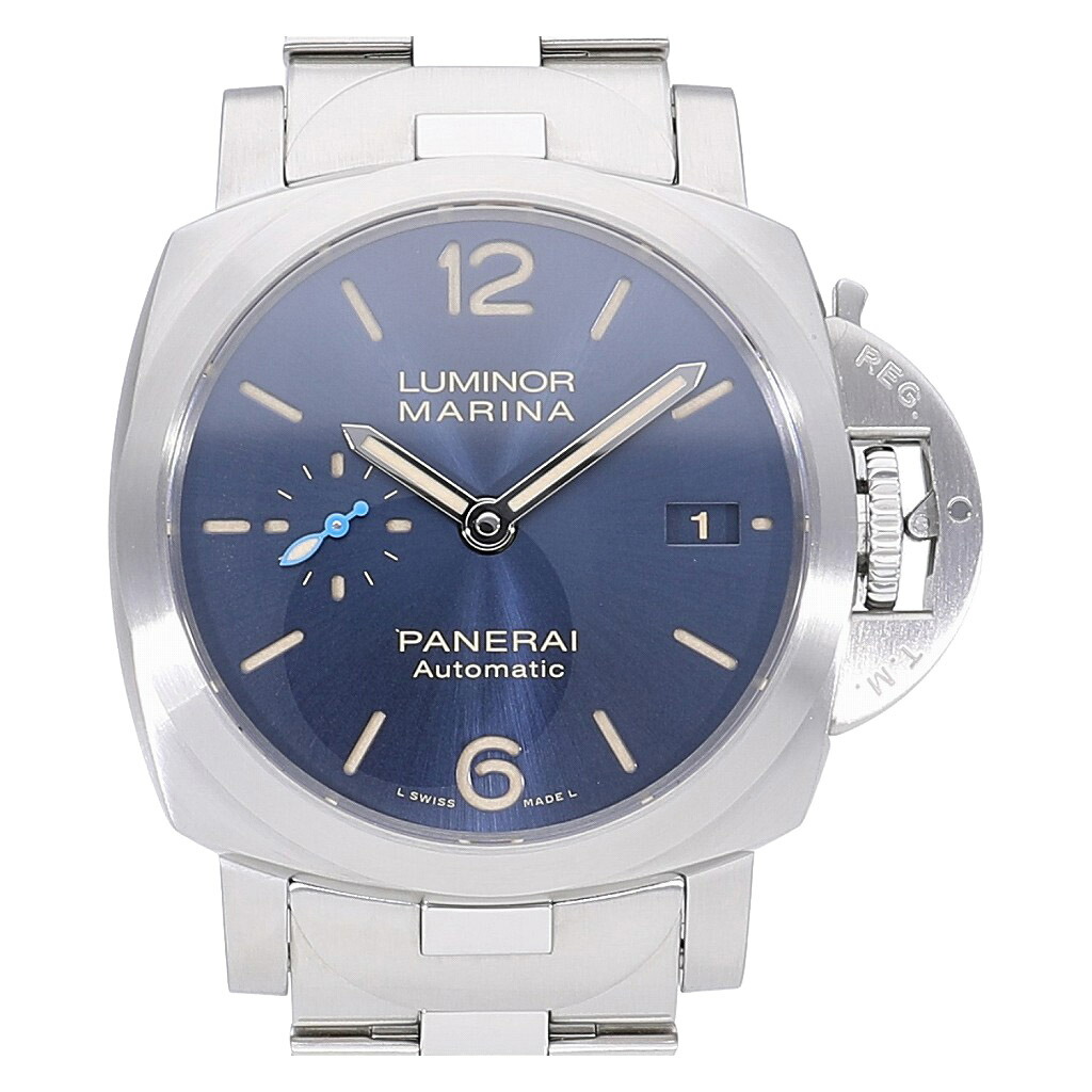 【楽天市場】[中古]パネライ ルミノールマリーナ 42mm PAM01028 V番 メンズ 送料無料 腕時計 【ローン48回無金利】：れんず ...