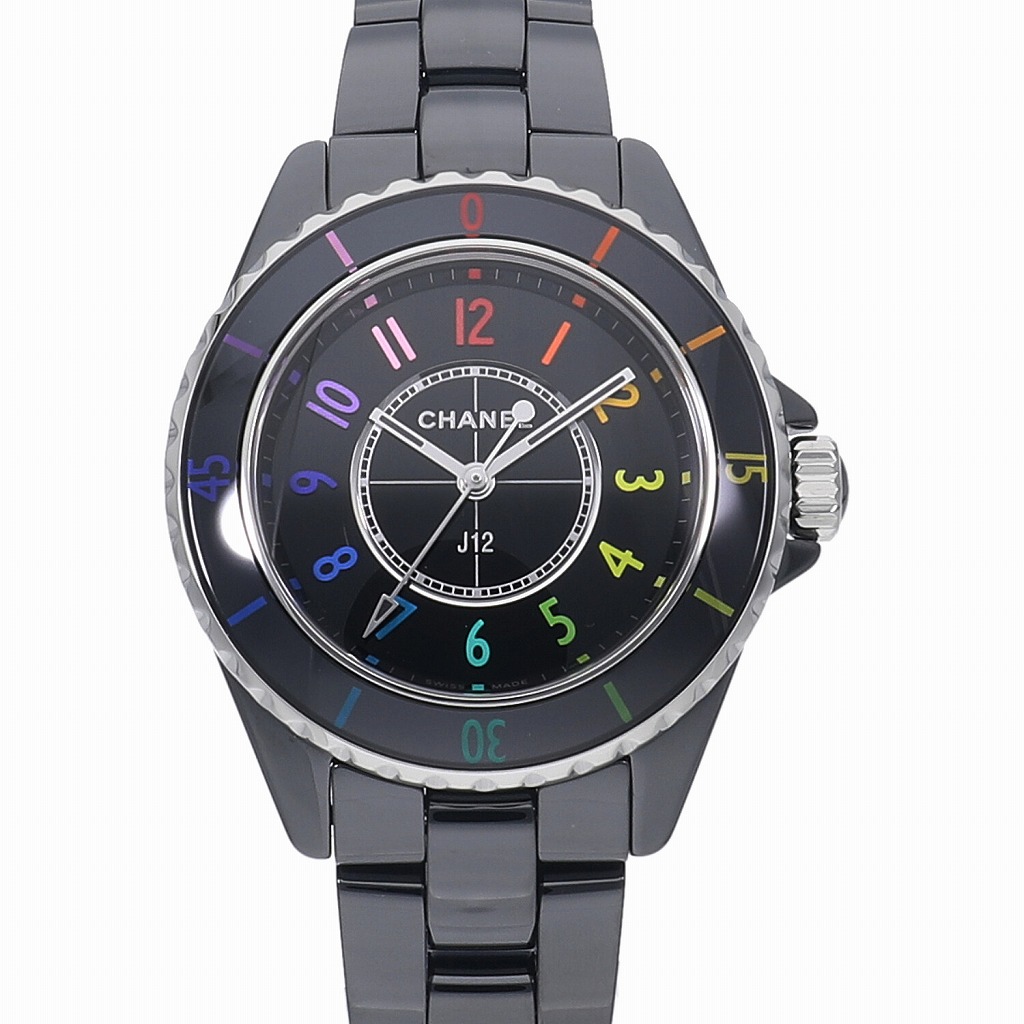 【楽天市場】[新品]シャネル J12 エレクトロ 33MM 世界限定1255本 H7121 レディース 送料無料 腕時計 【ローン48回無金利 ...