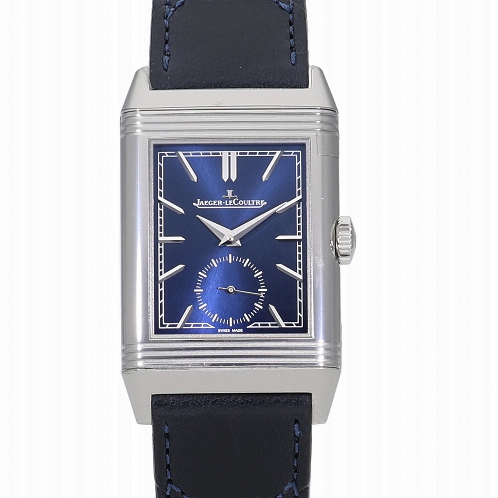 【楽天市場】[未使用]ジャガールクルト レベルソ トリビュート スモールセコンド ブルー Q3978480 / 214.8.62 メンズ 送料 ...