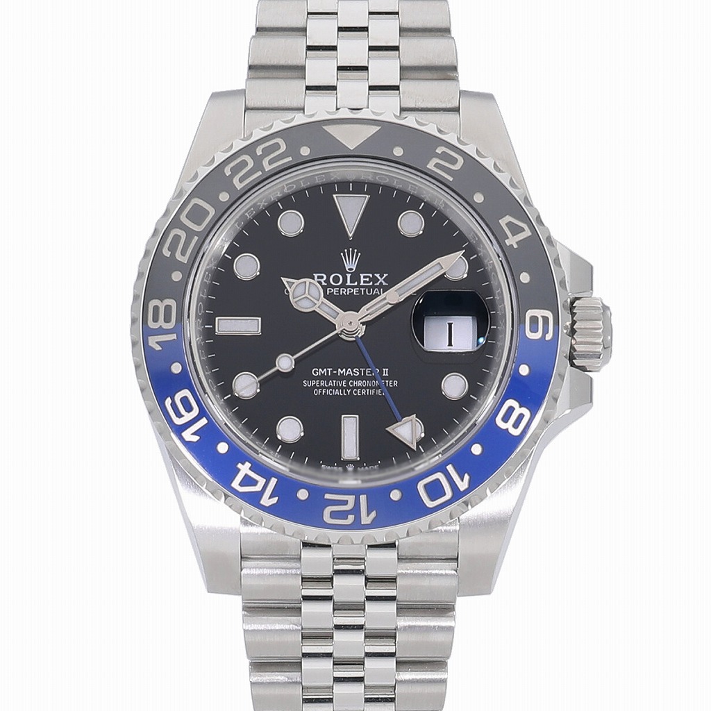 【楽天市場】[楽天スーパーSALE 2,000円OFFクーポン配布中][ローン24回無金利] ロレックス GMTマスターII ブラック ...
