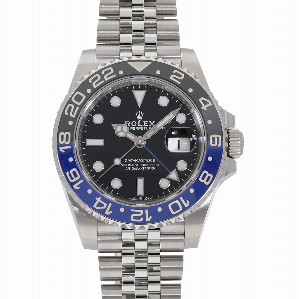 【楽天市場】[ローン24回無金利] ロレックス GMTマスターII ブラック 126710BLNR ランダム メンズ 未使用 送料無料 腕時計 ...