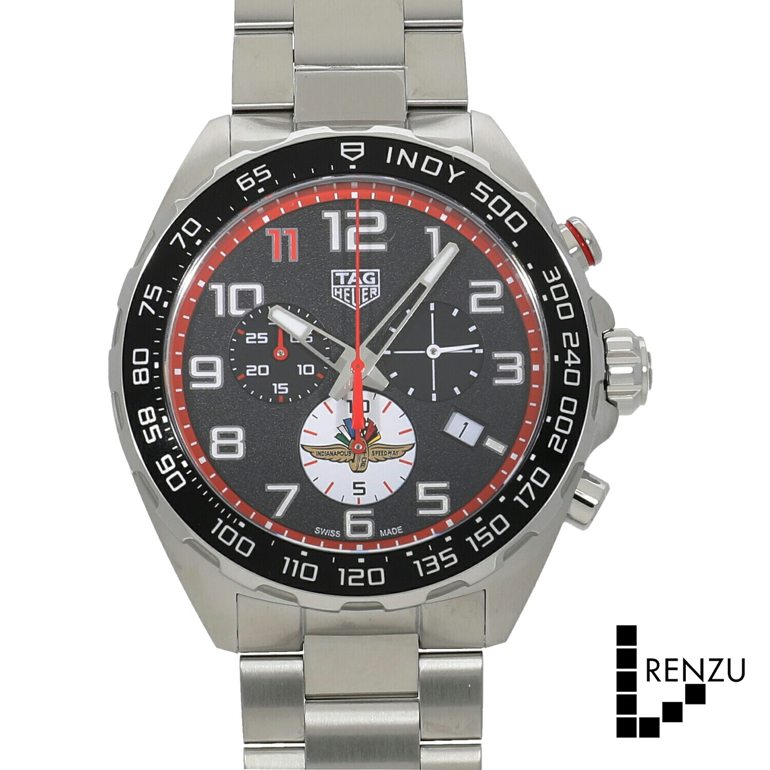【楽天市場】[ローン48回無金利] タグホイヤー フォーミュラーワン クロノグラフ インディ500 スペシャルエディション CAZ101AW ...