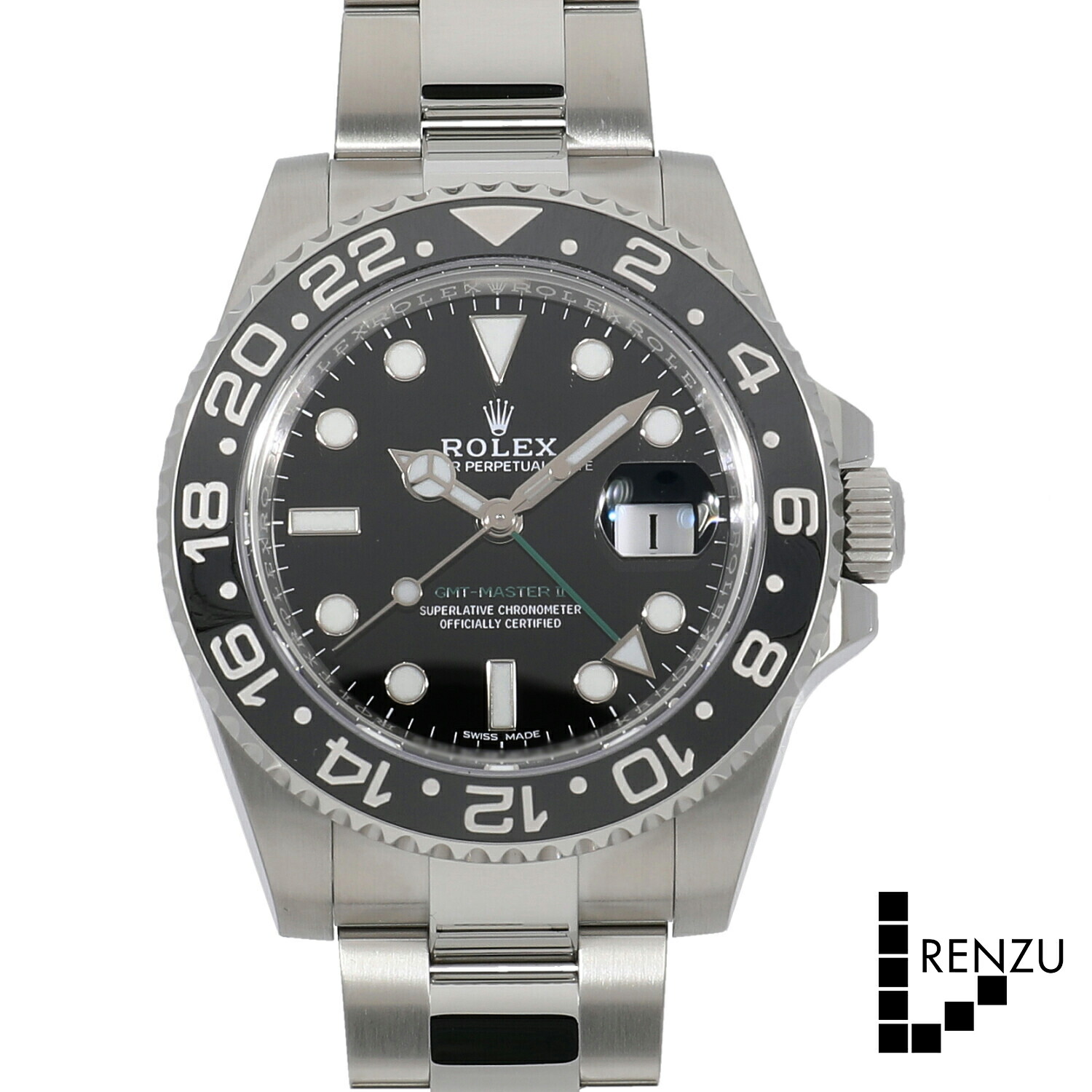 【楽天市場】[最大2000円OFFクーポン 楽天スーパーSALE][ローン48回無金利] ロレックス GMTマスターII 116710LN ...