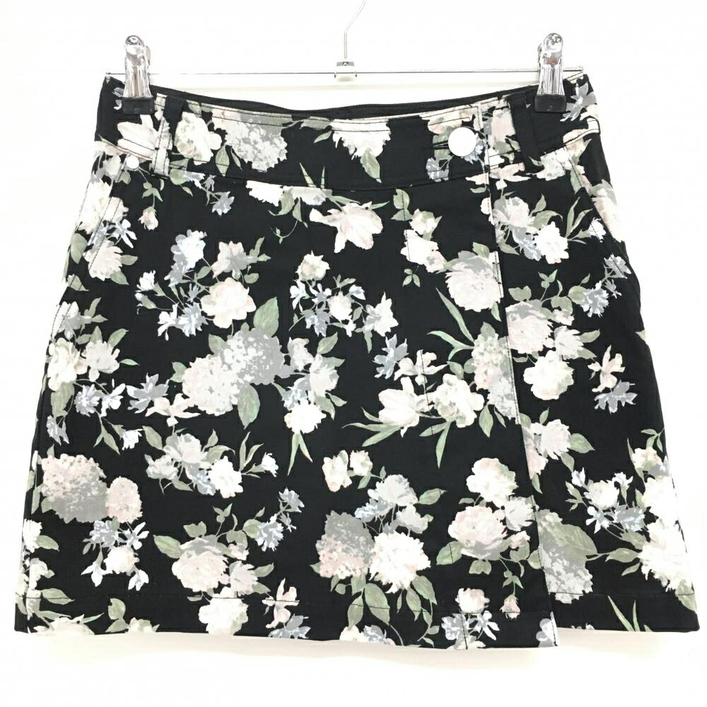 【楽天市場】【超美品】コルウィン 巻きスカート 黒×ピンク 花柄 レディース 9 ゴルフウェア Kolwin：レオナード 楽天市場店