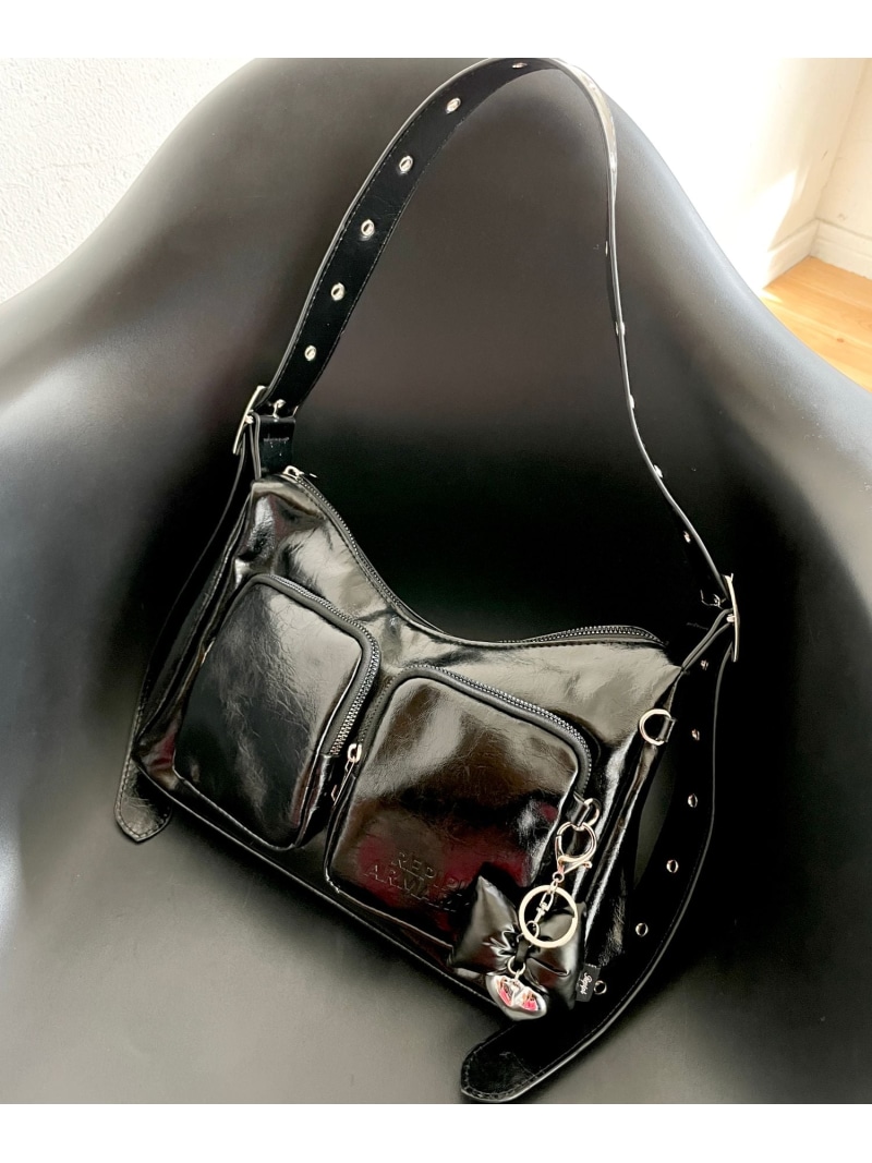 【楽天市場】【SALE／40%OFF】ハトメWポケットショルダー repipi armario レピピアルマリオ バッグ ショルダーバッグ ...