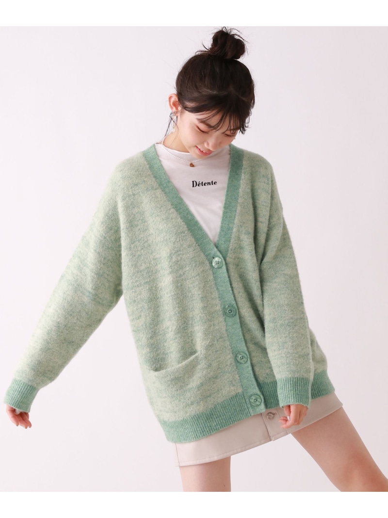 【楽天市場】【SALE／50%OFF】(K)フワフワエアリーCD/LS repipi armario レピピアルマリオ トップス カーディガン ...