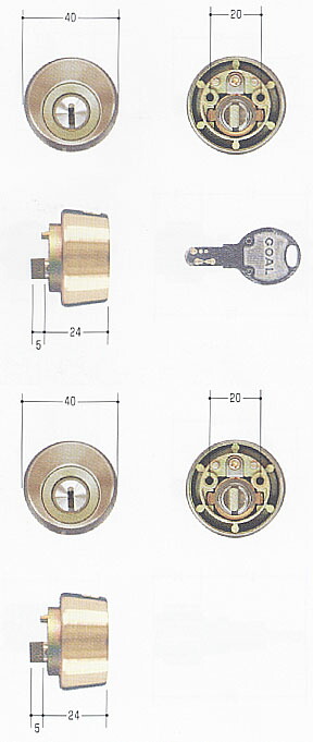 【楽天市場】ゴール社対応ディンプルシリンダートステムD9シリンダーGOAL-CY-1120(GCY-112 GCY112)☆☆GOAL ゴール☆GCY-112 D9同一☆GOAL ゴール☆☆ ...
