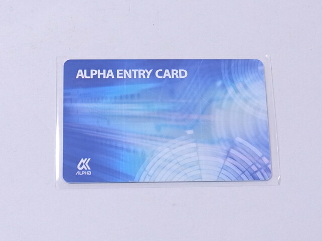 【楽天市場】ALPHA（アルファ）edロック PLUS 用ユーザーカード（ICカード）：リプレ カギとドア廻り金物専門店