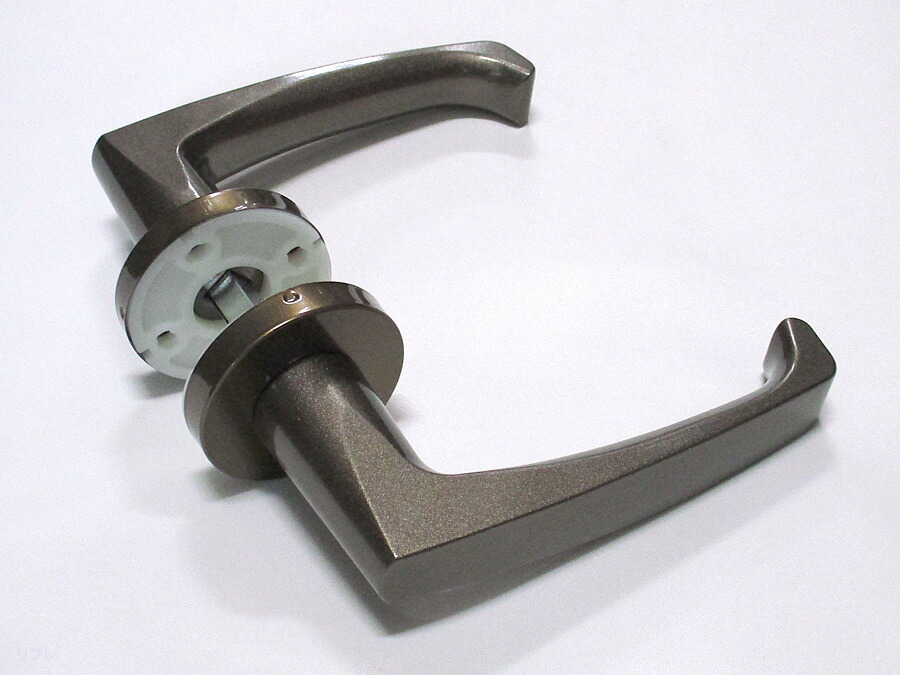 【楽天市場】ミワロック20番アルミレバーハンドル(LO20) ブロンズ色レバーハンドルのみ☆☆MIWA ミワ 美和☆LO レバーハンドル☆MIWA ミワ 美和☆☆：リプレ カギとドア廻り金物専門店