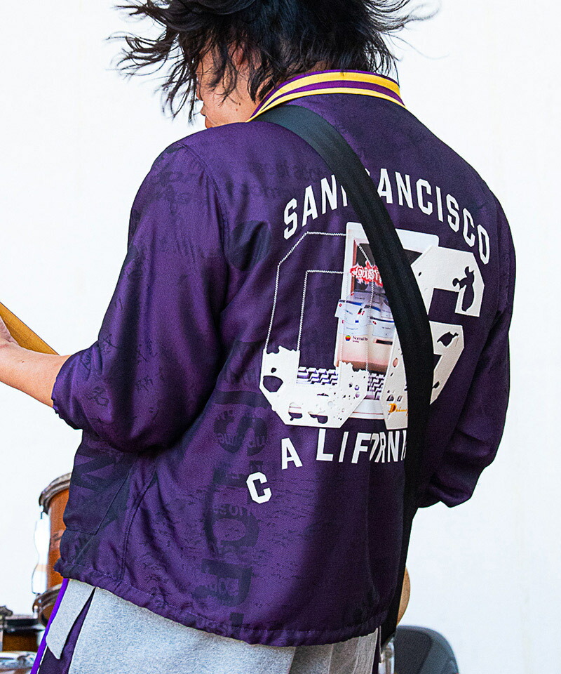 【楽天市場】【SEVESKIG(セヴシグ)】Iimitation mesh S.F.O Coach Jacket コーチジャケット(JK-SV ...