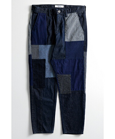 【楽天市場】【FDMTL(ファンダメンタル)】PATCHWORK PANTS RINSE パンツ(FA24PN11R)：CAMBIO