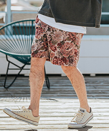【楽天市場】【CAMBIO(カンビオ)】【予約販売サイズ・カラーにより納期異なる】Botanical Gobelin Short Pants ...