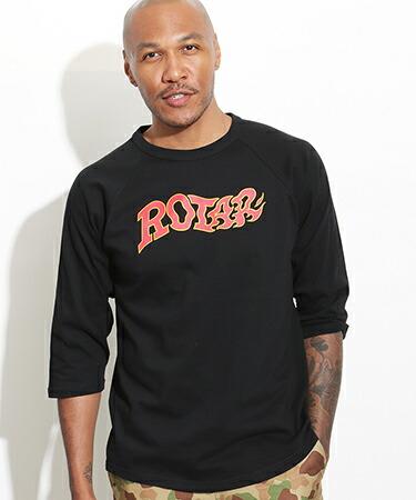 【楽天市場】【ROTAR(ローター)】【予約販売5月中旬～下旬入荷】Fire LOGO Raglan Tee ラグランTシャツ ...