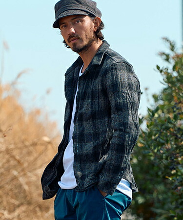 【楽天市場】【wjk】2-hook tweedy check シャツ(4898 ch89g)：CAMBIO