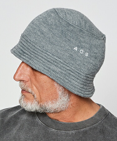 【楽天市場】【ACANTHUS(アカンサス)】【予約販売11月中旬～下旬入荷】ACS Logo Knit Bucket Hat ニットバケット ...