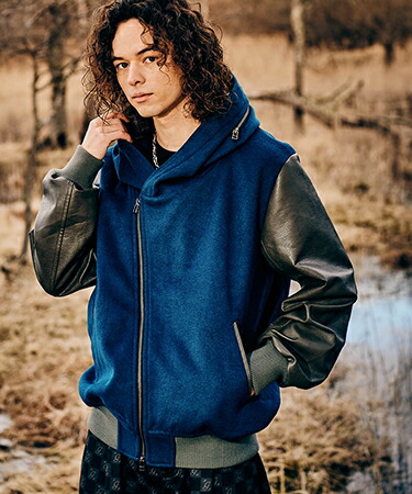 【楽天市場】【glamb(グラム)】Carol Stadium Jumper キャロルスタジアムジャンパー(GB0325-JKT08)：CAMBIO