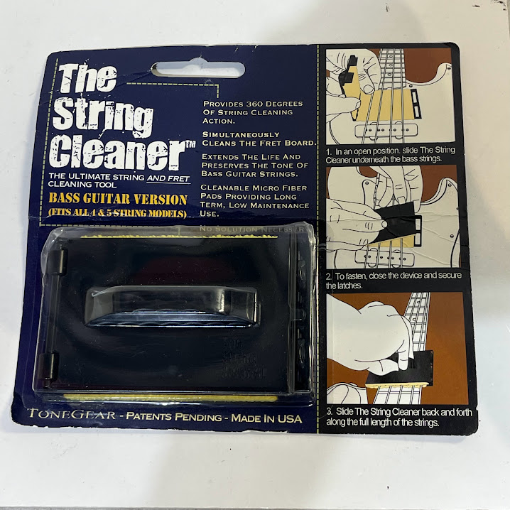 【楽天市場】【未使用】TONE GEAR The String Cleaner TSC-B1 ベース用ストリングクリーナー：リサイクルショップ ...