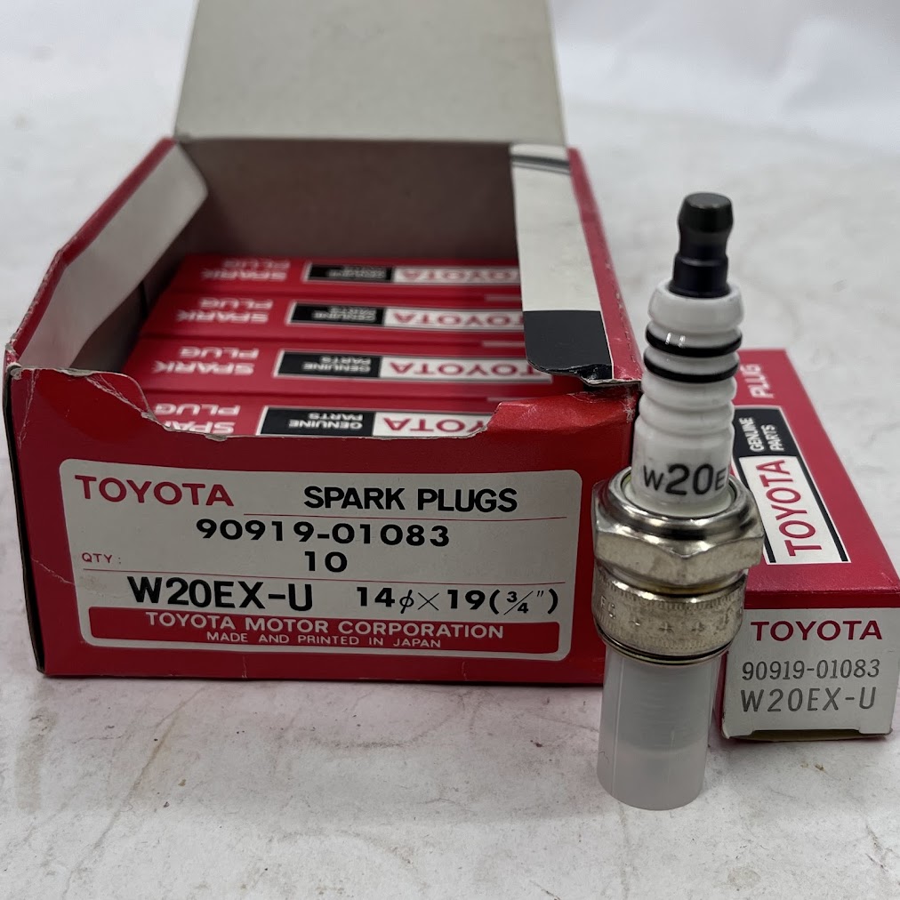 【楽天市場】【未使用】6個 x スパークプラグ 90919-01083 W20EX-U TOYOTA SPARK PLUGS：リサイクル ...