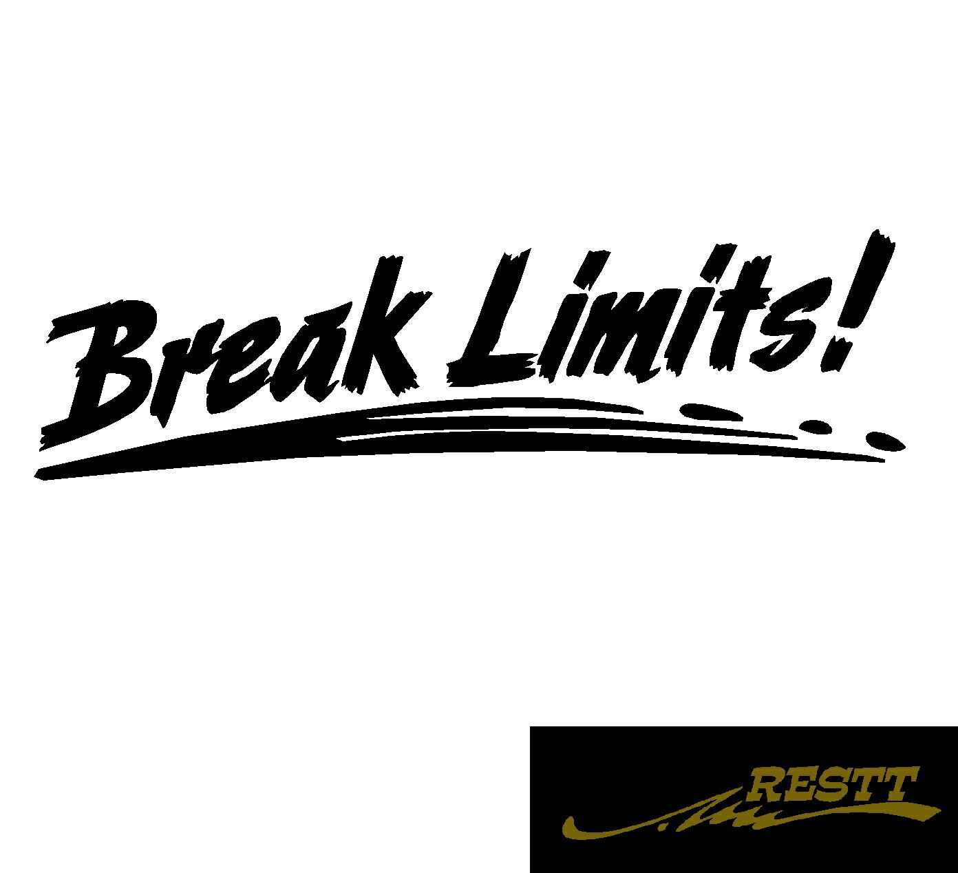 【楽天市場】Break Limits 限界を破れ 文字 ロゴ カッティングステッカー 特大サイズ 自動車 バイク ステッカー リアガラス 個性 ...