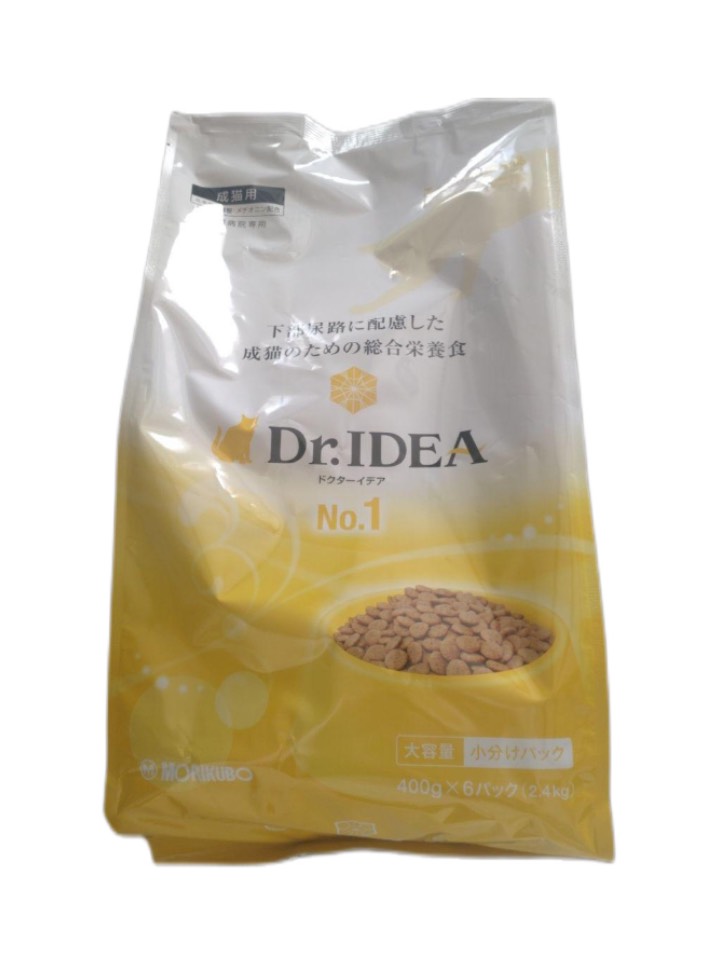 【楽天市場】2.4kg(400g×6) DR．IDEAドクターイデア No.1 2.4kg(400g×6)(キャットフード)(療法食)(総合栄養食)(ペット用品)：コスメショップ リテイラー