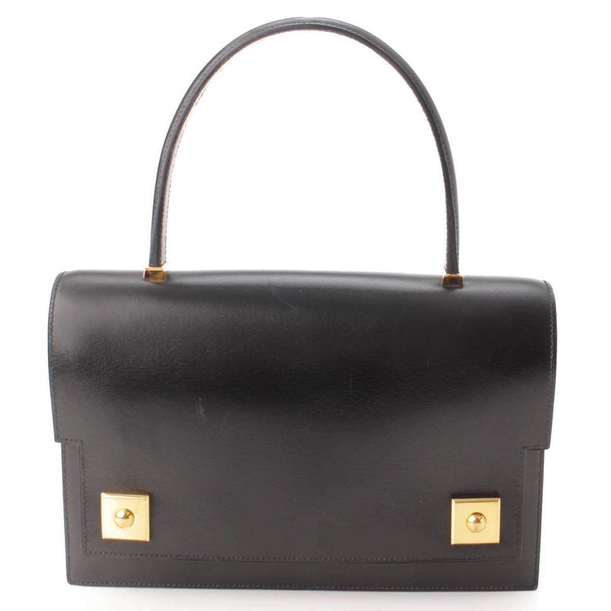 【楽天市場】【エルメス】Hermes ピアノ ボックスカーフ ハンドバッグ 〇S刻印 ブラック×ゴールド 【中古】【鑑定済・正規品保証 ...