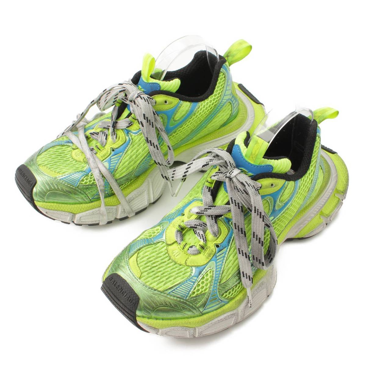 【楽天市場】【バレンシアガ】Balenciaga メンズ 23SS 3XL ユーズド加工 メッシュ スニーカー 734734 グリーン 40 ...