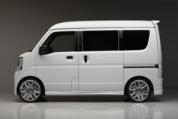 【楽天市場】【REIZ(ライツ)】DA17V エブリイバン エアロバンパーキット(未塗装) フロント・サイド・リアハーフ 3点セット //エヴリ/EVERY/エブリ/イ/−/ィ：シャイニング ...