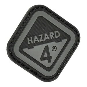 【楽天市場】HAZARD4 ロゴパッチ Morale Patch ダイヤモンド型 ベルクロ対応 PAT-H4 [ ブラック ] ミリタリー ...
