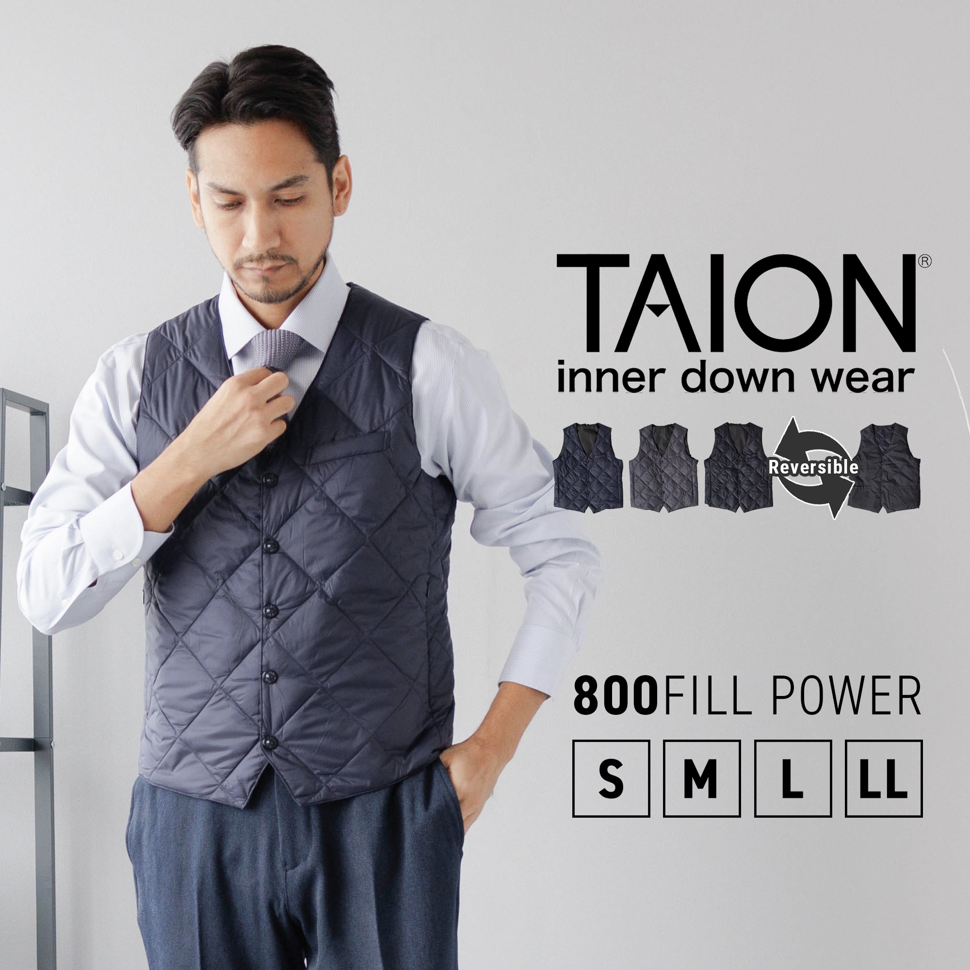 【楽天市場】TAION インナーダウン メンズ ダウンベスト TAION-003CIスーツベスト スーツジレ ダウンジレ あったか 防寒 インナー ビジネス ビジネスダウン 通勤 20代 30 ...