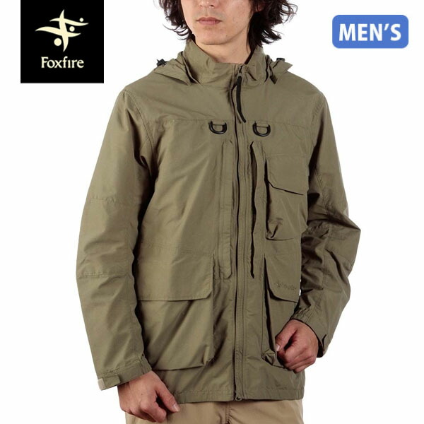 【楽天市場】【4/24～エントリーでポイント7倍】フォックスファイヤー Foxfire メンズ ジャケット アウター フォトレックライトジャケットII ダークカーキ(006) 撥水 ...