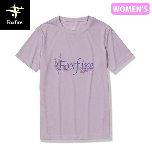【楽天市場】フォックスファイヤー Foxfire レディース Tシャツ 半袖 TSフラワーロゴティーS/S ペールアイリス(241) FOX8215549241：Retailer リテイラー