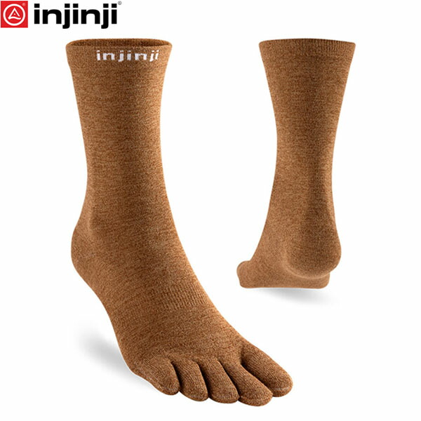 【楽天市場】【4/14～エントリーでポイント7倍】インジンジ injinji ライナークルー エルク(ELK) 060270 5本指ソックス ...