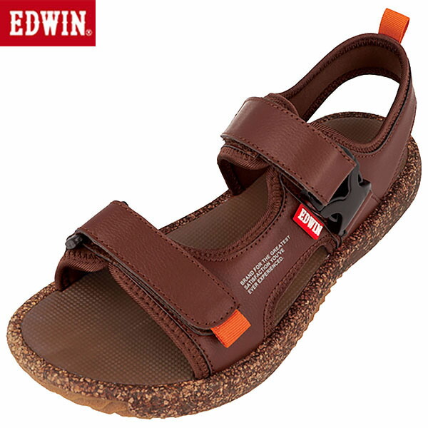 【楽天市場】エドウィン EDWIN サンダル メンズ スポーツサンダル D.ブラウン EW5105 カジュアル シューズ EDWEW5105208：Retailer リテイラー