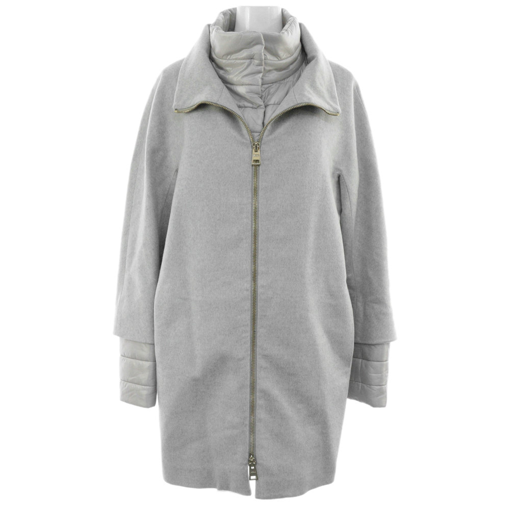 【楽天市場】超美品・ヘルノ ダウンコートインナー付き ジップ レイヤード/CA0172D-38020-9405/46/ライトグレー/HERNO ...