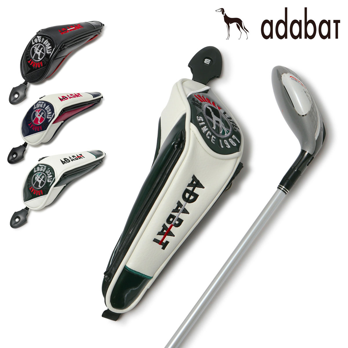 【楽天市場】アダバット ゴルフ ユーティリティカバー ヘッドカバー メンズ ABU425 adabat UT マグネットタイプ[即日発送]：SAC’SBAR LIFESTYLE GOLF＆SPORTS