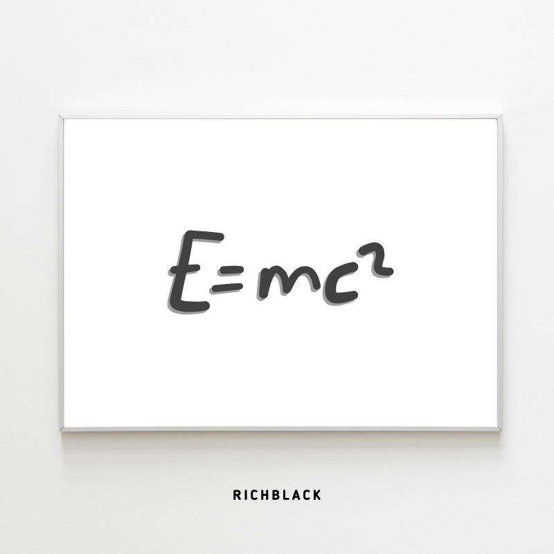 【楽天市場】【全6色】 数式 ポスター A1 E=mc2 幾何学模様 ジオメトリック 男前インテリア インダストリアル カフェ風 韓国 ...