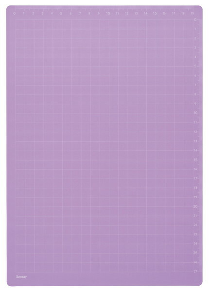 【楽天市場】【レイメイ藤井】先生おすすめ 魔法のザラザラ下じき A4（0.3mmドット）バイオレット [U752V]：リコロshop