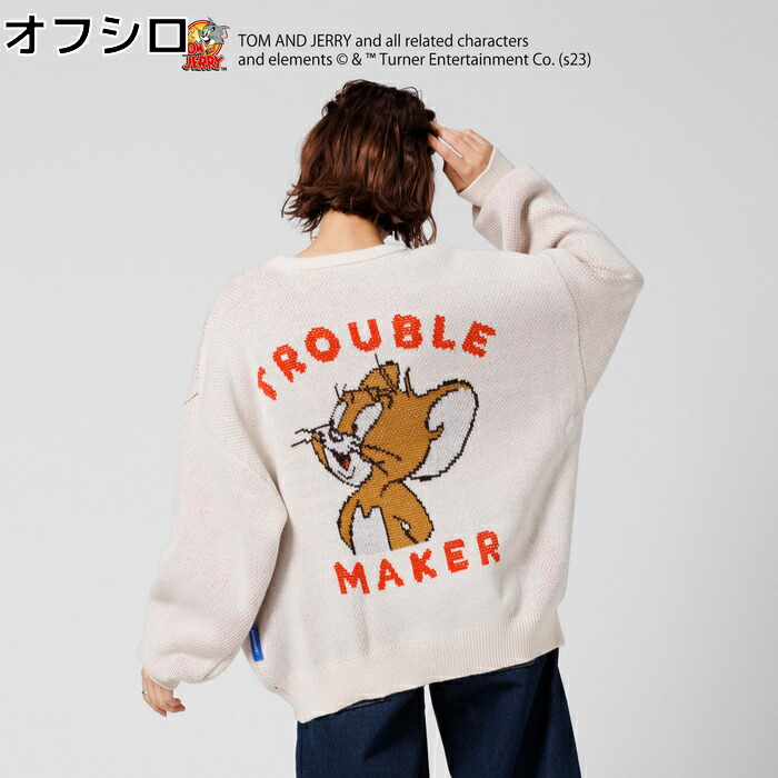 【楽天市場】SEQUENZ TOM AND JERRYジャガードニットRight-on ライトオン I-23770912 SEQUENZ シークエンズ：ライトオン楽天市場店