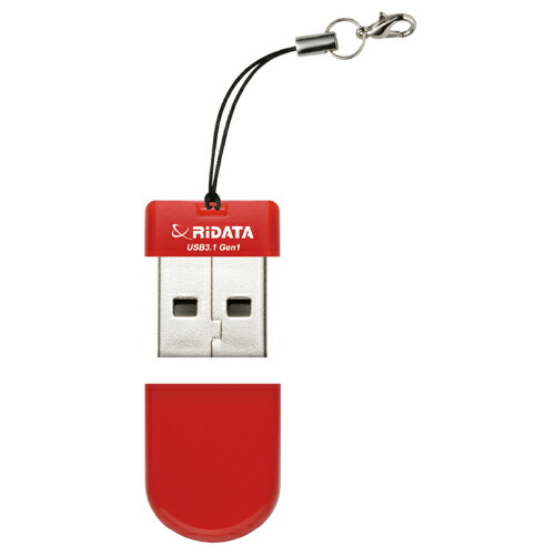 【楽天市場】超小型 USB 3.1 Gen1 16GB 32GB 64GB 128GB 超高速データ転送 RI-HM3U3 RD 飛び出し部分 ...
