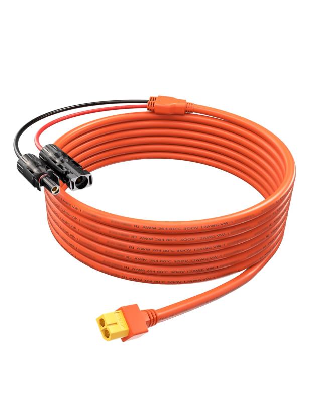 【楽天市場】Tonton 4からXT60ソーラーコネクター 12AWG 3m 延長ワイヤー ソーラー充電ケーブル ソーラーチャージケーブル ...