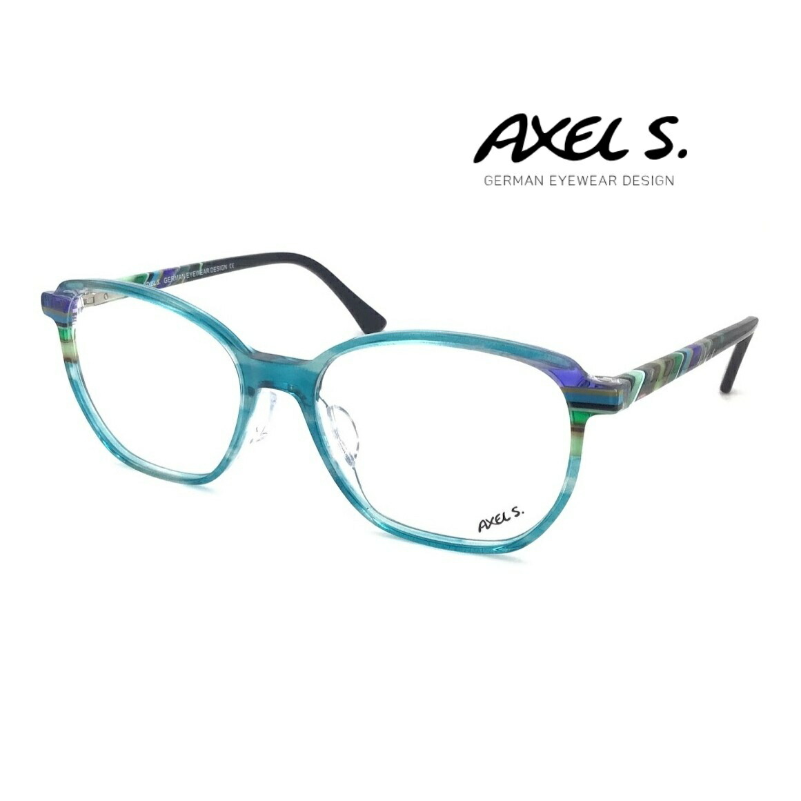 【楽天市場】メガネ フレーム メンズ レディース AXELS アクセル カラフル セル プラスチック ドイツ製 AX409 Faraya ...