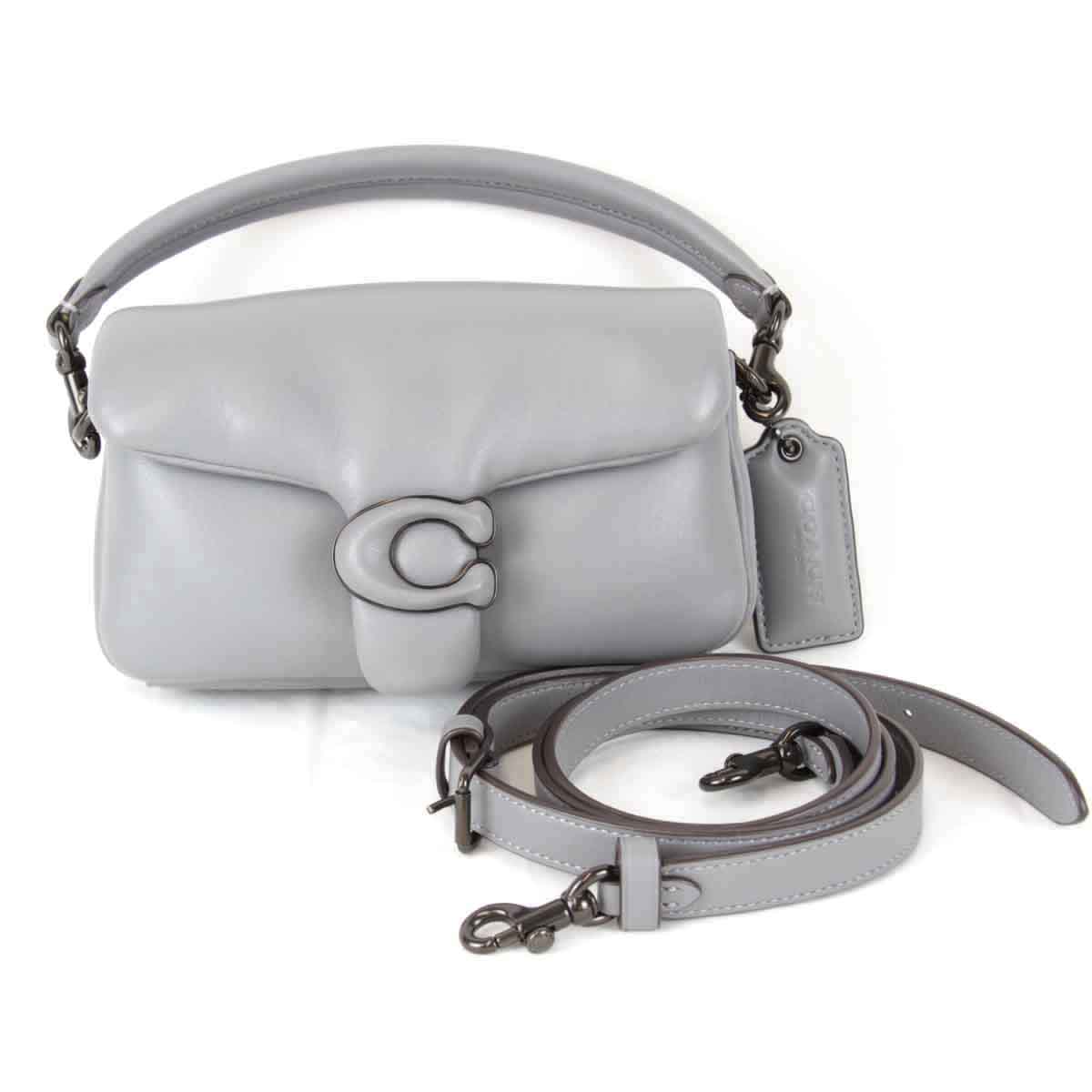 【楽天市場】美品『USED』 COACH コーチ ピロー タビー B2181-C3880 ショルダーバッグ レザー グレー レディース【中古 ...